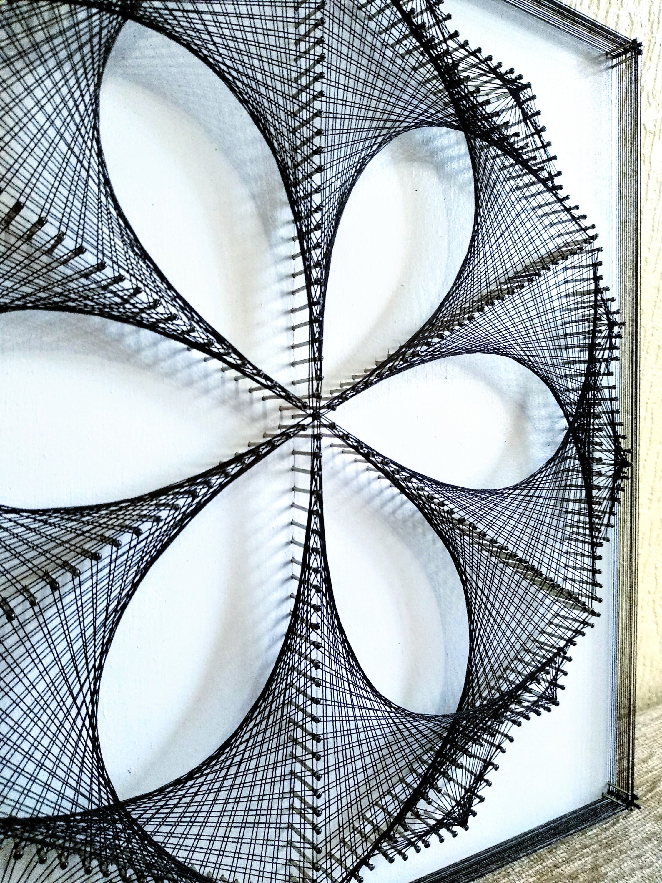 3d String Art String Art for Sale String Wall Art Wood Nail - Etsy