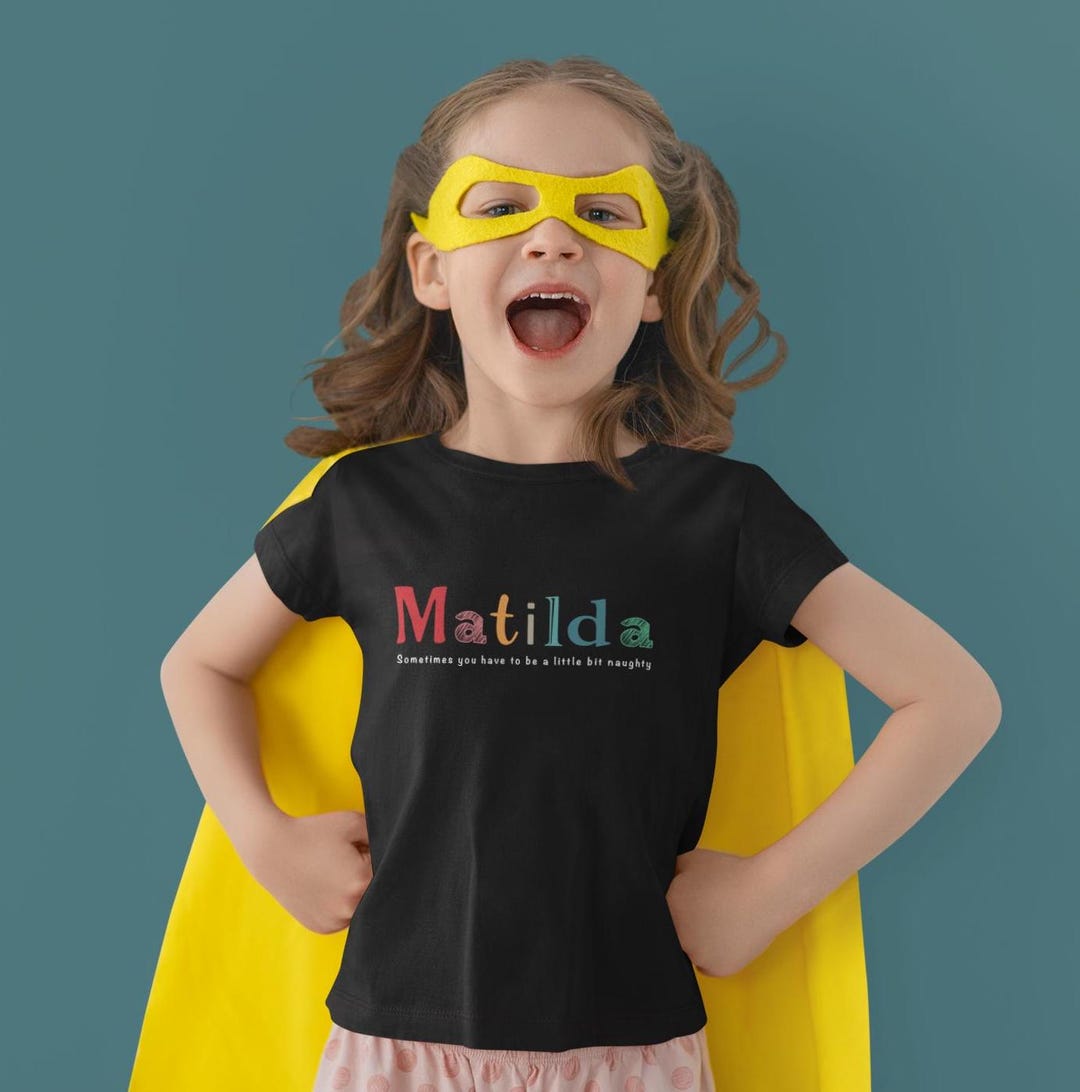 Matilda the Musical Inspired, Kids Softstyle, Short Sleeve T-shirt ...