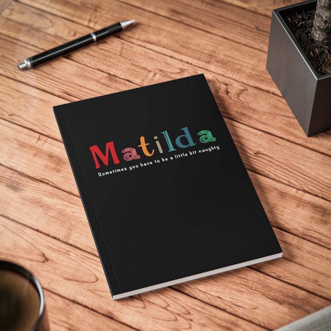 Matilda the Musical Inspired Notebook, A5, Theatre Lover Gift, Musicals ...