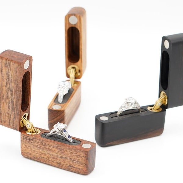 Slim Ring Box - Etsy