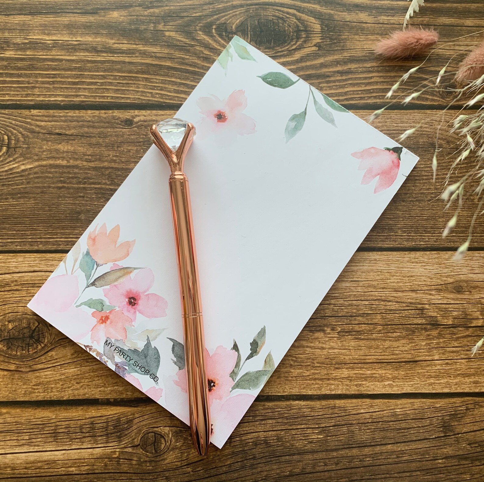 Bulk Bridal Shower Favor Notepad & Pen Gift Wedding Notepad - Etsy