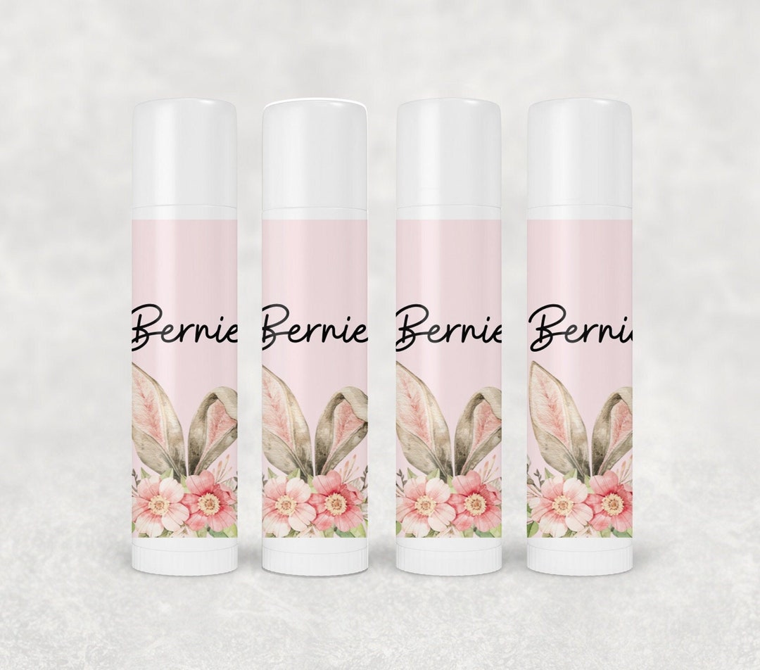 Bulk Easter Bunny Lip Balm, Happy Easter Party Guest Favor, Lip Balm ...