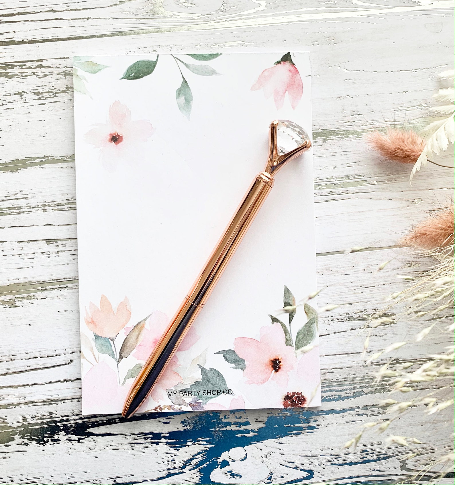 Bulk Bridal Shower Favor Notepad & Pen Gift Wedding Notepad - Etsy