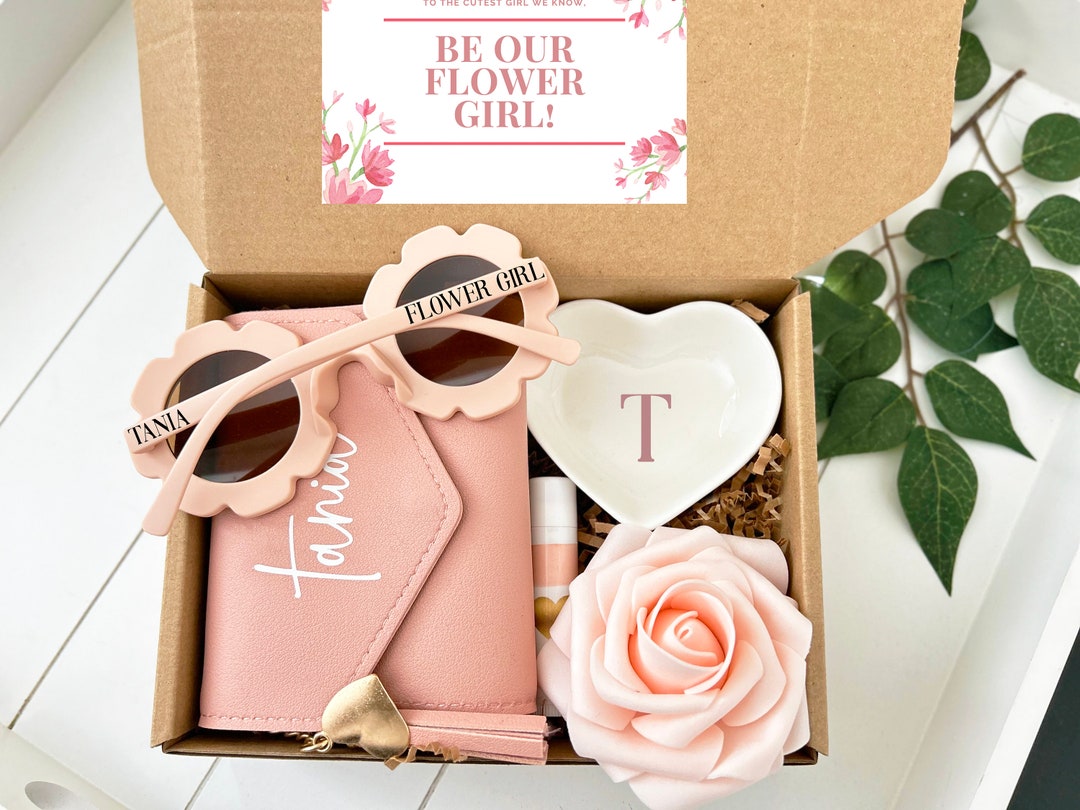 Personalized Flower Girl Gift Set / Flower Girl Gift Set / Ring Bearer ...