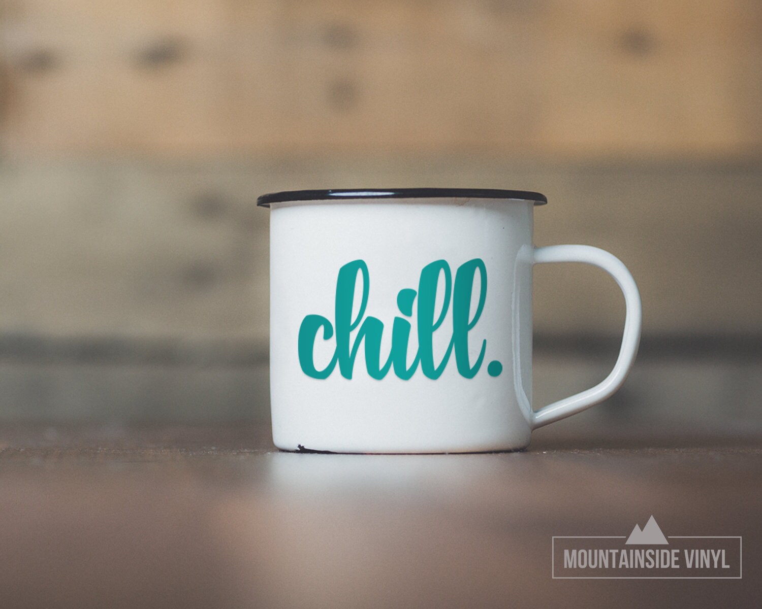 Chill Vinyl Decal Mindfulness Gift Water Bottle Decal - Etsy