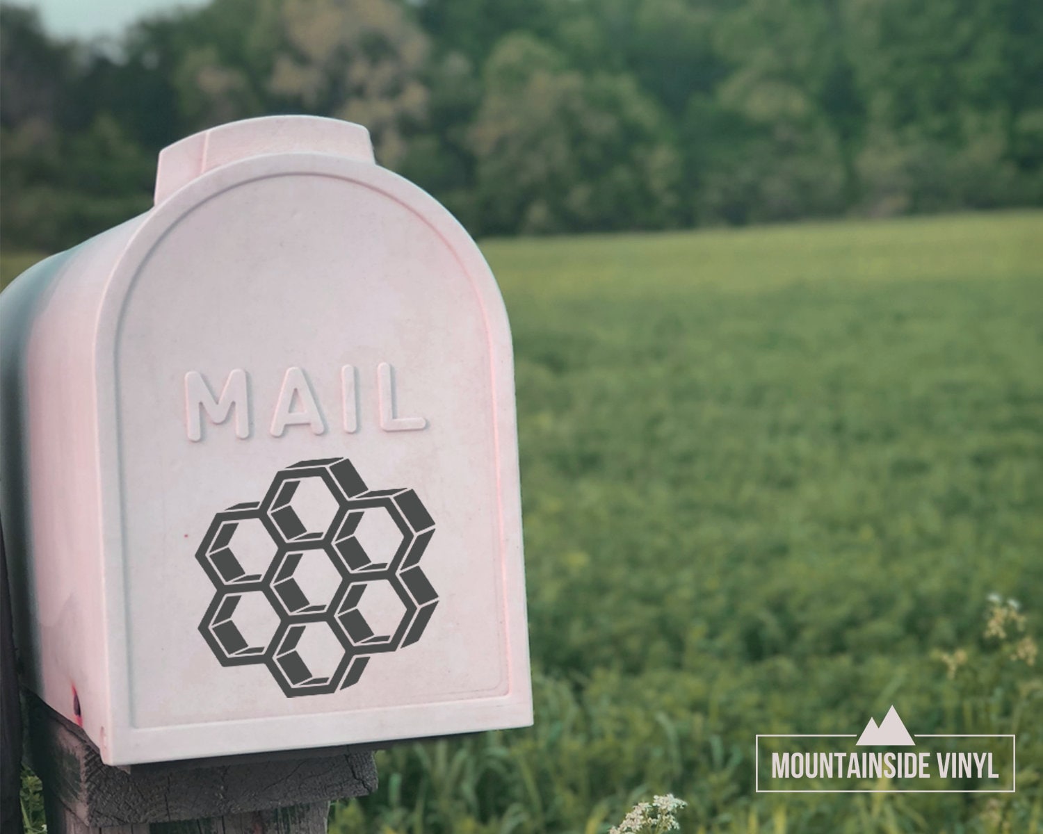 Honeycomb Vinyl Decal Bee Hive Laptop Stickers Honey Jar - Etsy