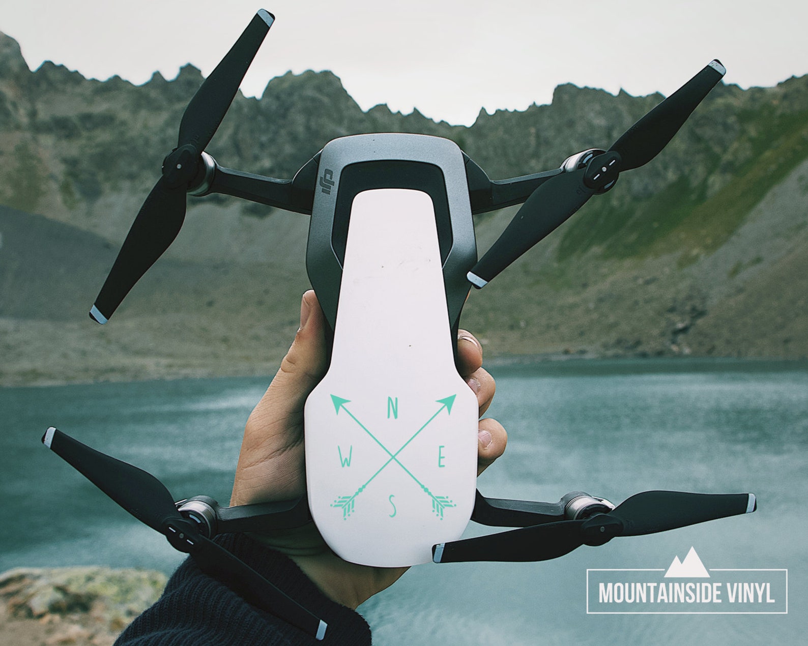 Arrow Compass Rose Vinyl Decal Adventure Awaits Hiking | Etsy