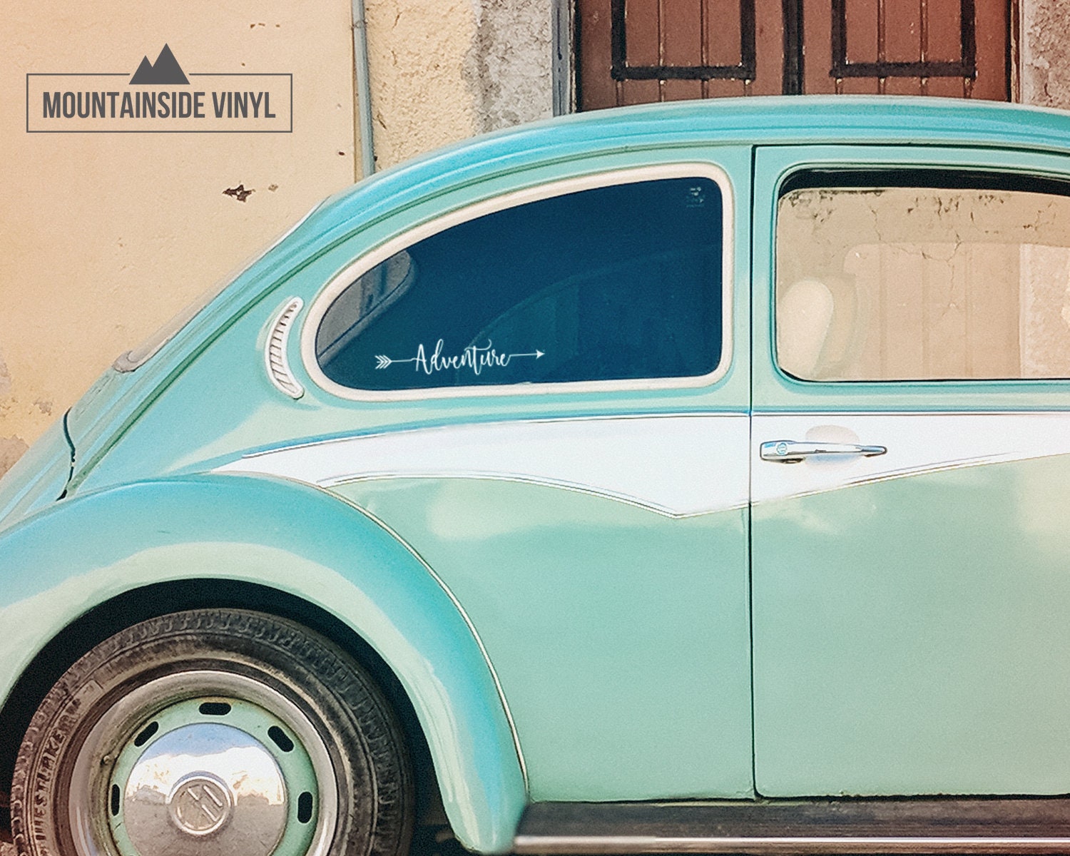 Adventure Arrow Vinyl Decal Adventure Awaits Water Bottle - Etsy