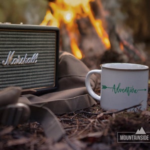 Adventure Arrow Vinyl Decal - Adventure Awaits, Water Bottle Decal ...