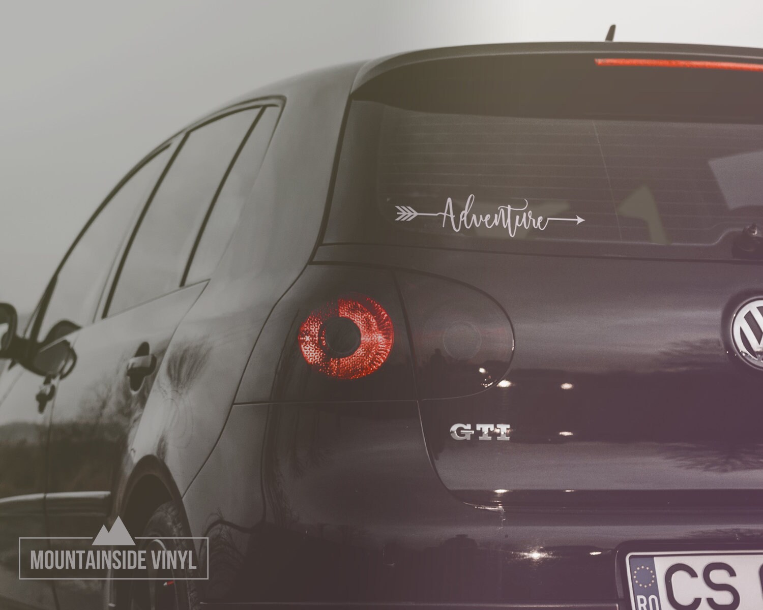 Adventure Arrow Vinyl Decal Adventure Awaits Water Bottle - Etsy