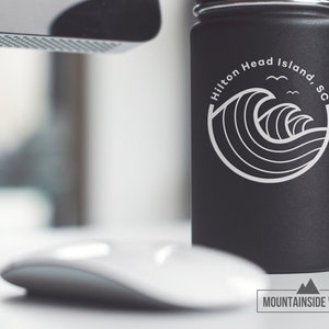 Custom City Ocean Wave Vinyl Decal - Aloha Wave Decal, Ocean Sticker ...