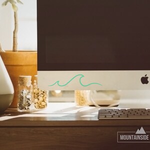 Ocean Wave Vinyl Decal - Vinyl Sticker, Wave Decal, Ocean Decal, Car ...