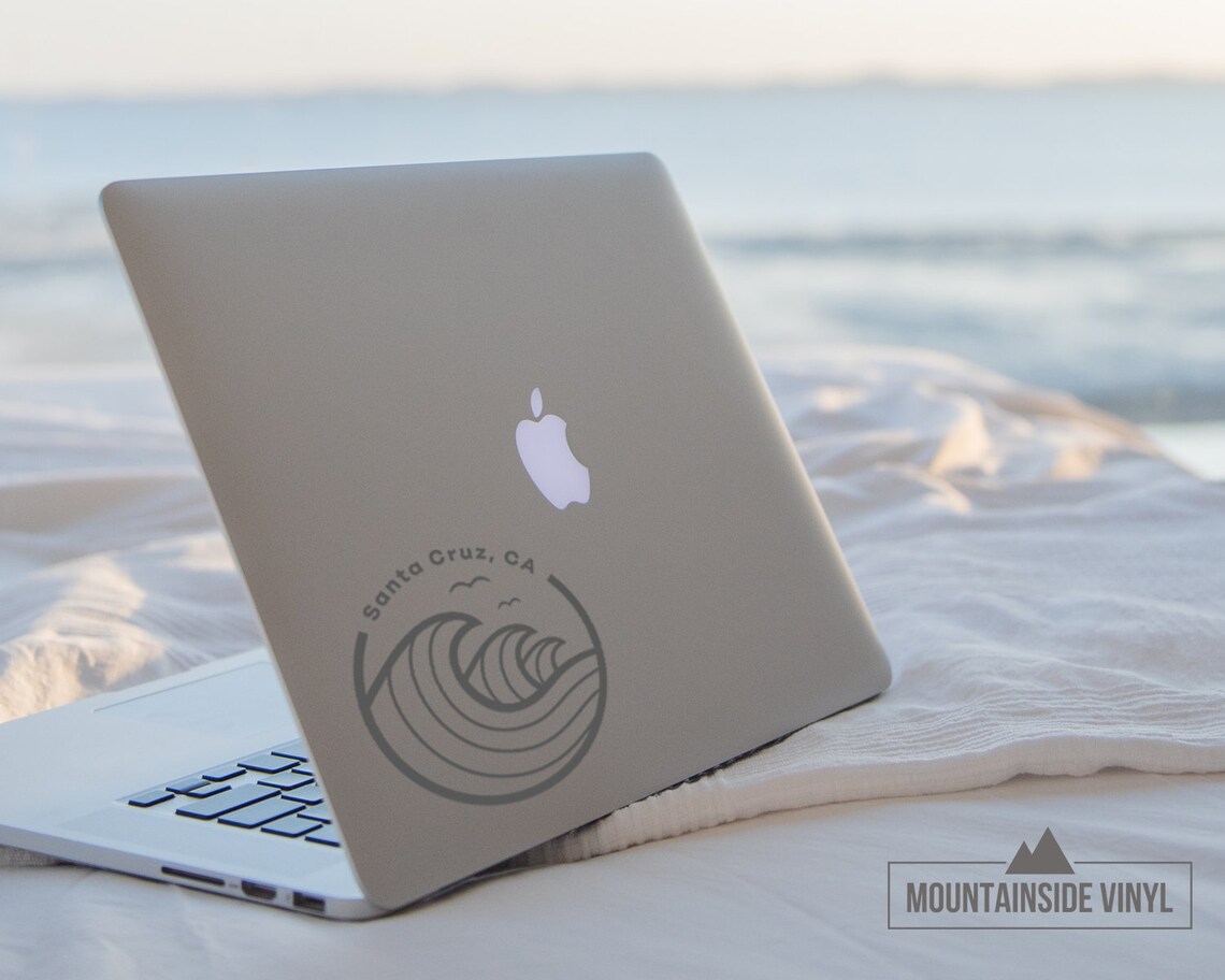 Custom City Ocean Wave Vinyl Decal Aloha Wave Decal Ocean | Etsy