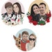 Custom Portrait, Mother's Day, Couple Portrait, Family Portrait ...