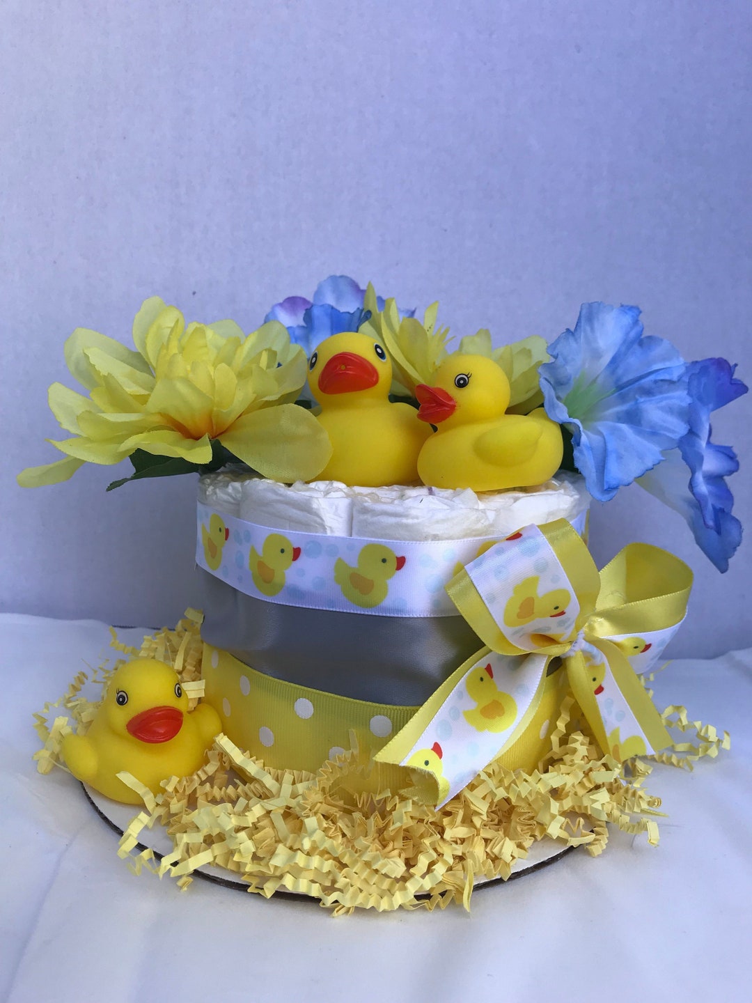 Baby Ducky Diaper Cake - Etsy