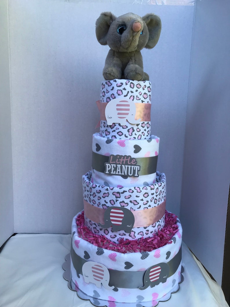 Elephant Diaper Cake - Etsy