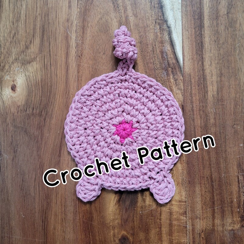 Crochet Pig Coasters - Etsy