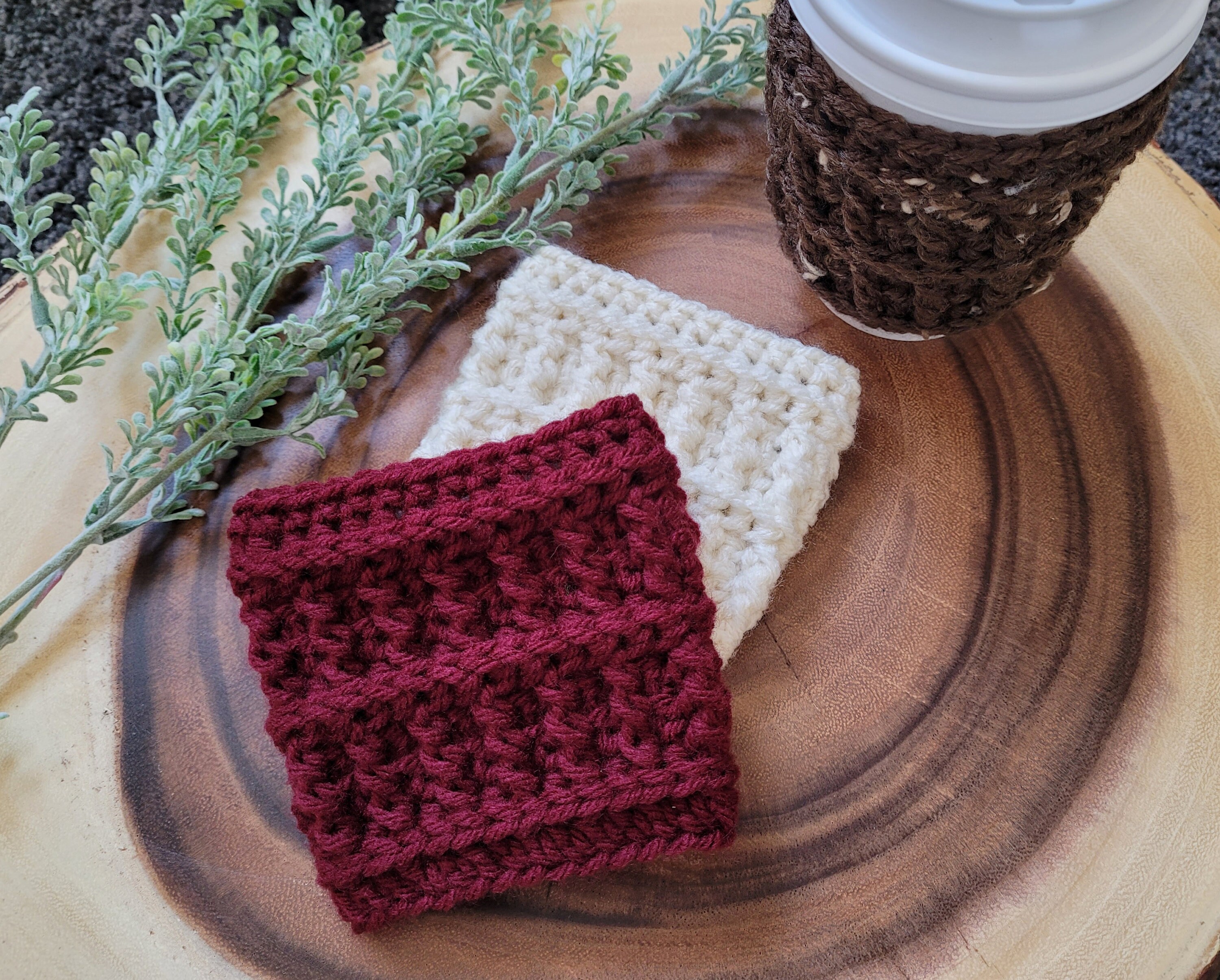 Coffee Cozy Crochet Pattern Bundle, Coffee Sleeve Patterns - Etsy