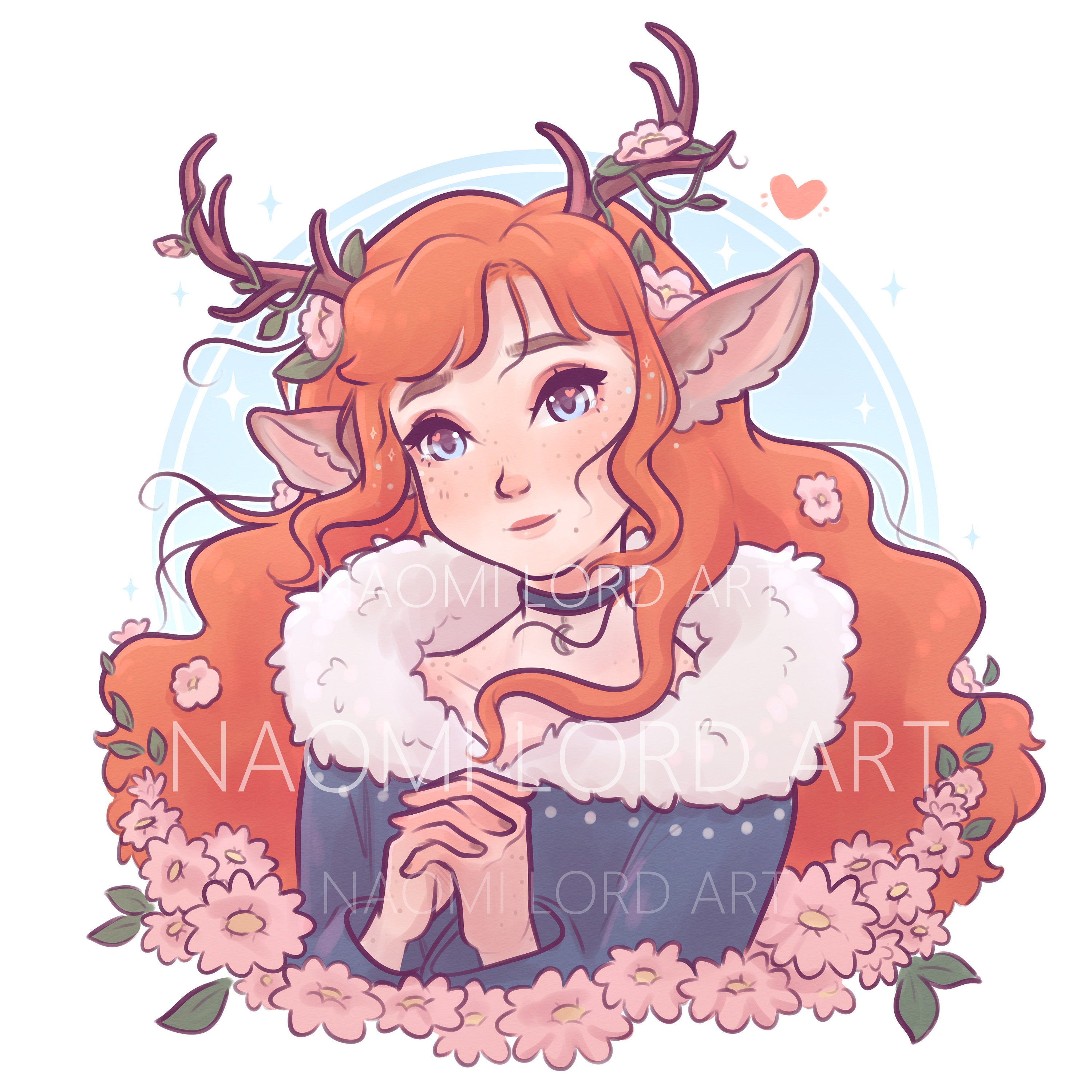 Deer Woman Art