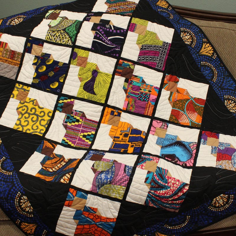 African Quilt - Etsy