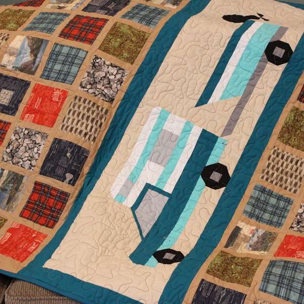 Masculine Quilt - Etsy