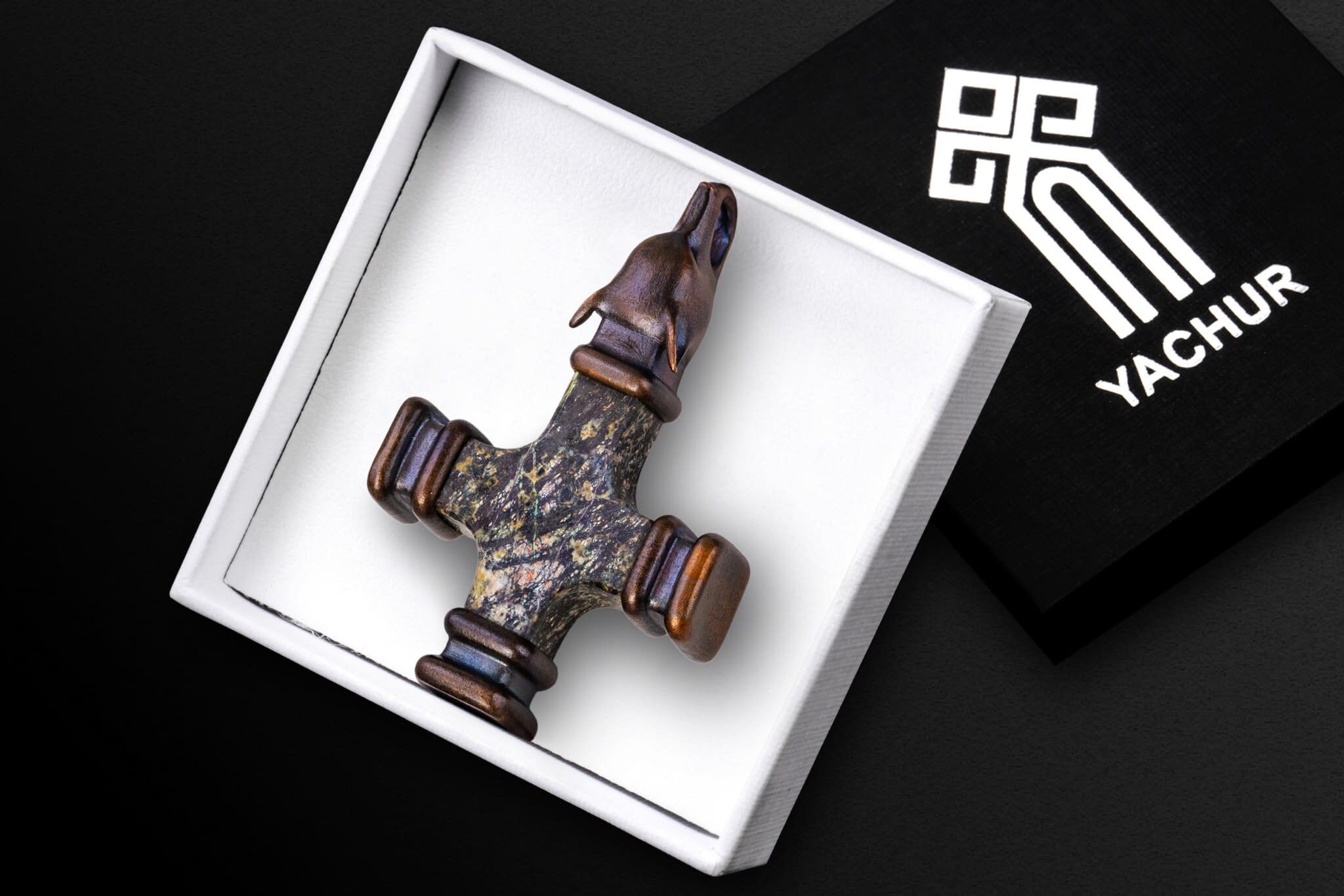 Mens Cross Necklace. Replica of Thor Hammer Cross Pendant. | Etsy