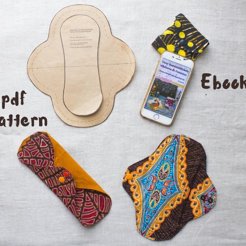 Interlabial Pad PDF Sewing Pattern 4 Sizes - Etsy