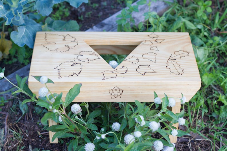 Yoni Steaming & Meditation Bench | Handcrafted Pine Chair With ...