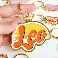 Leo Zodiac Gift, Leo Keychain, July Birthday, August Birthday, Leo ...