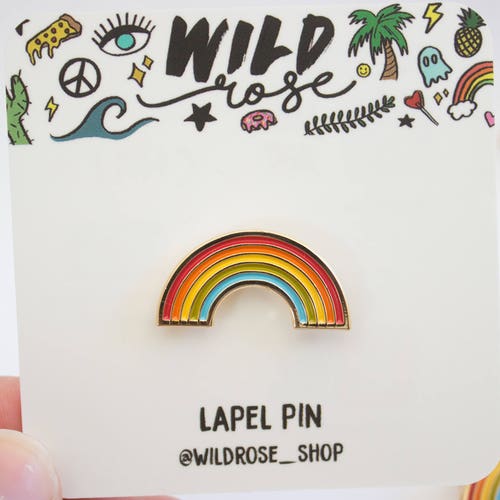 Space Pin Sunshine Pin Rainbow Pin Inspirational Pin - Etsy