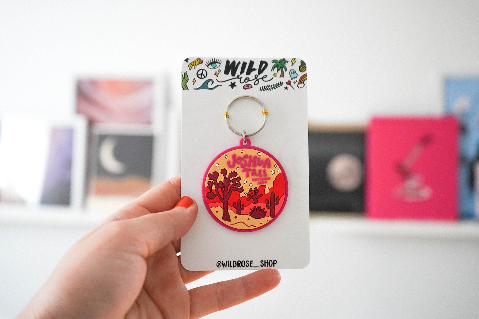 Joshua Tree National Park Keychain - Etsy