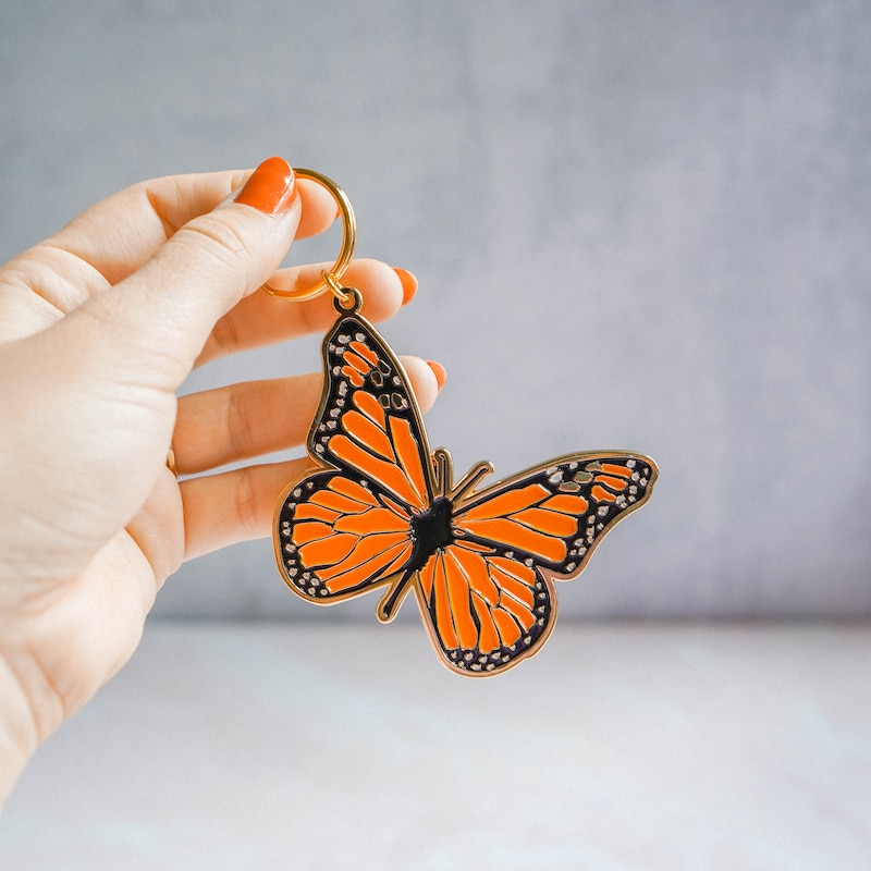 Butterfly Keychain - Etsy
