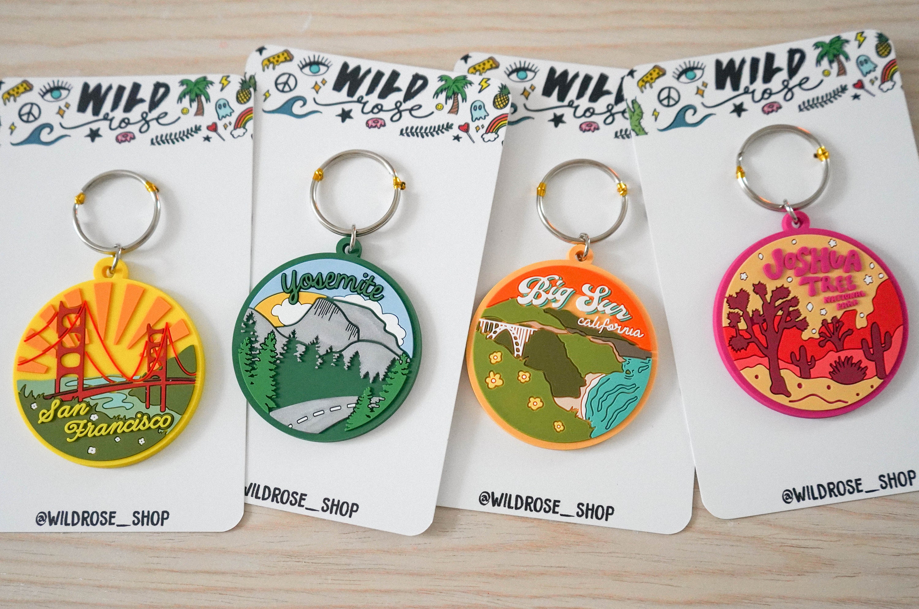 Joshua Tree National Park Keychain - Etsy