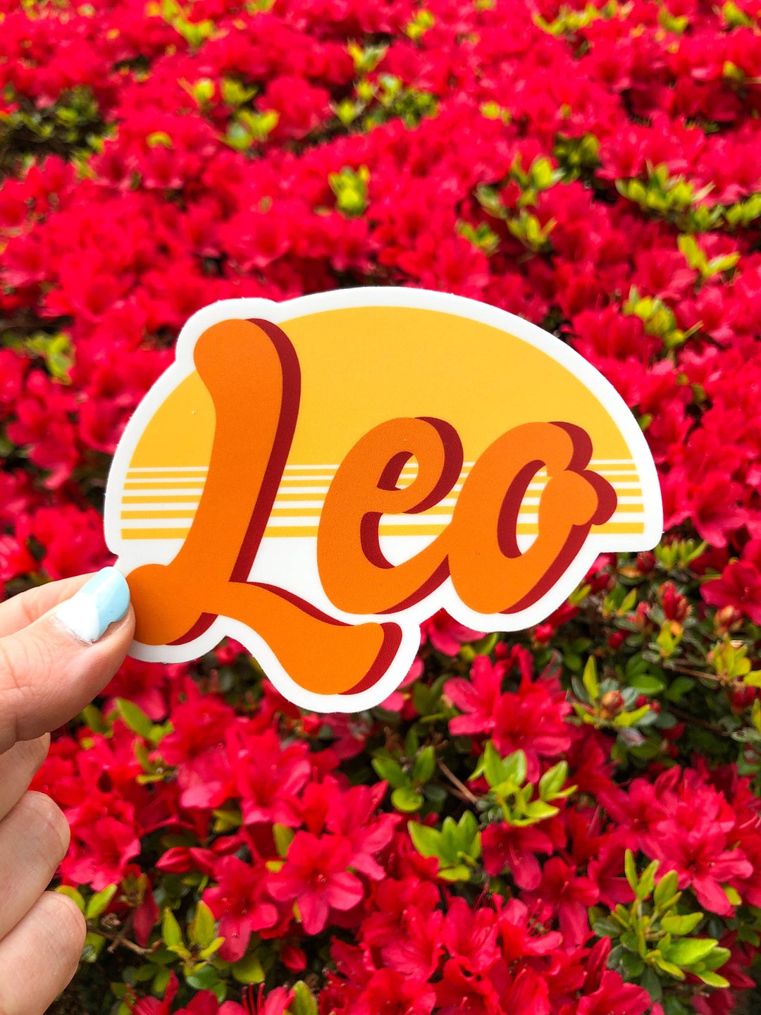 Leo Zodiac Sticker - Etsy