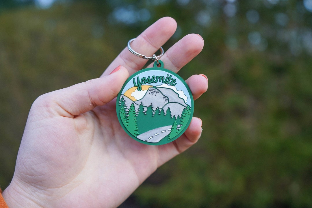 Yosemite National Park Keychain - Etsy