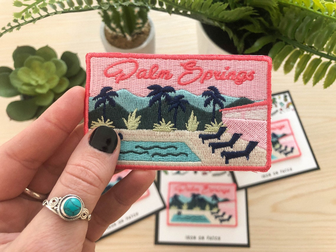 Palm Springs Patch - Etsy