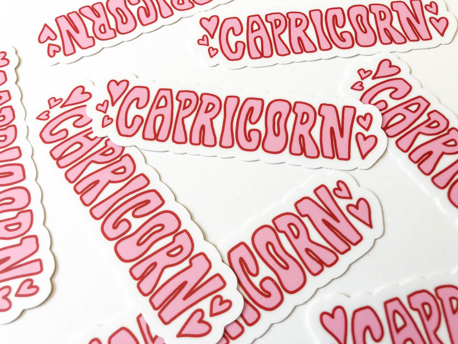 Capricorn Zodiac Sticker - Etsy