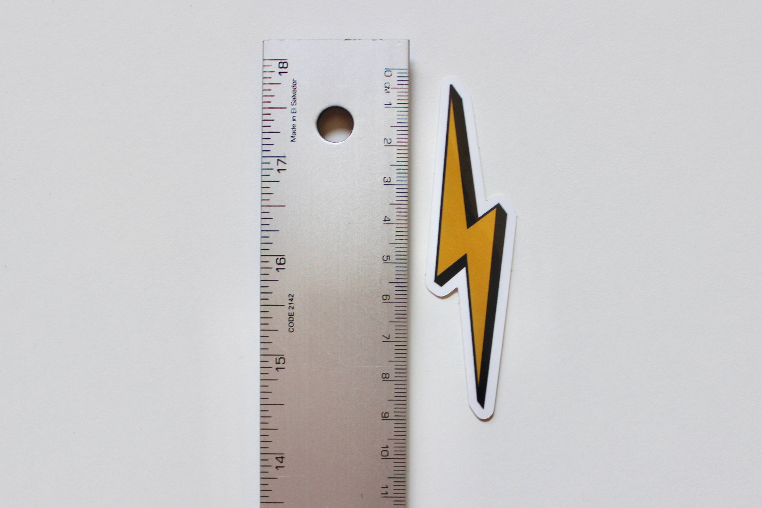 Lightning Bolt Sticker | Etsy