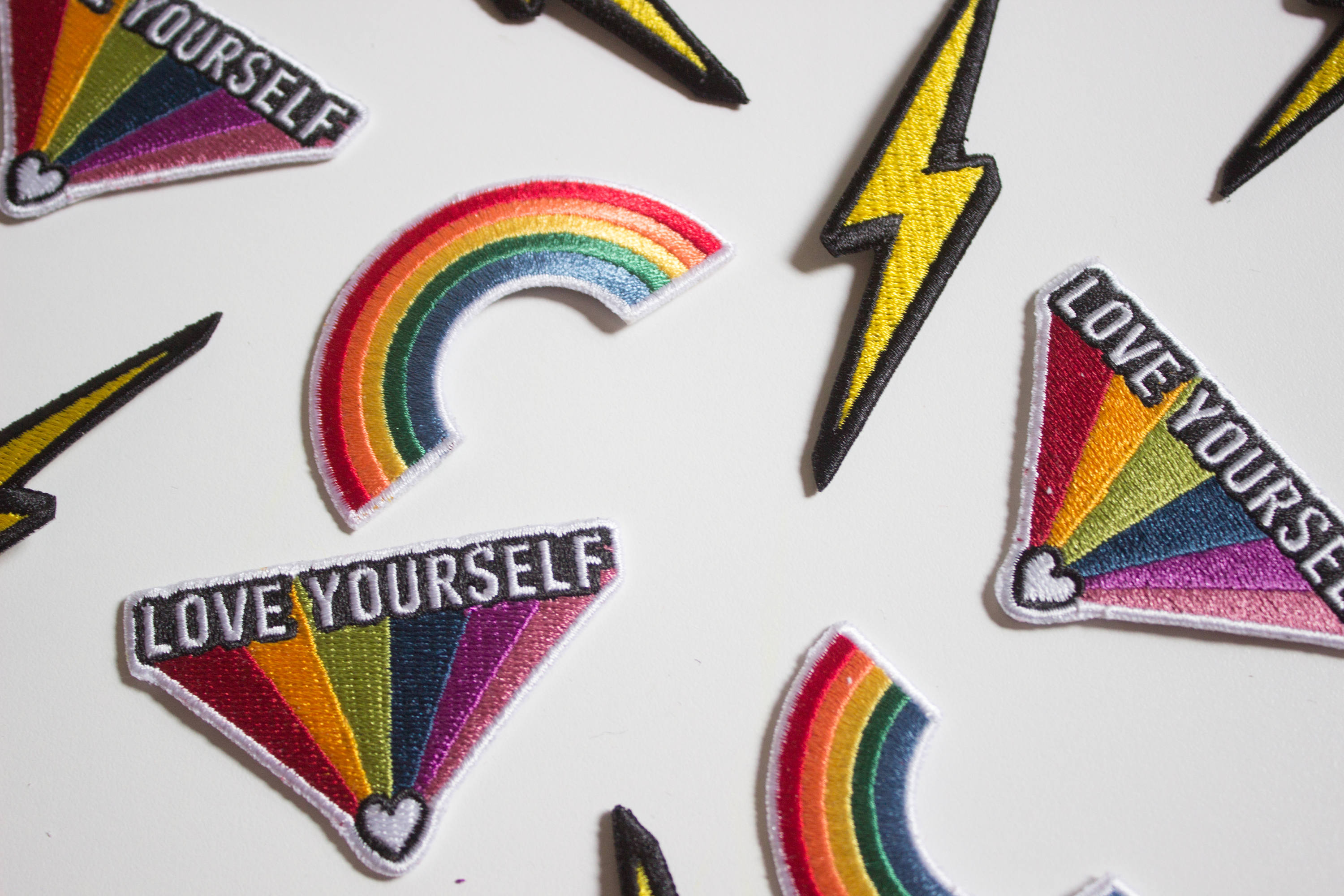 Lightning Bolt Patch - Etsy