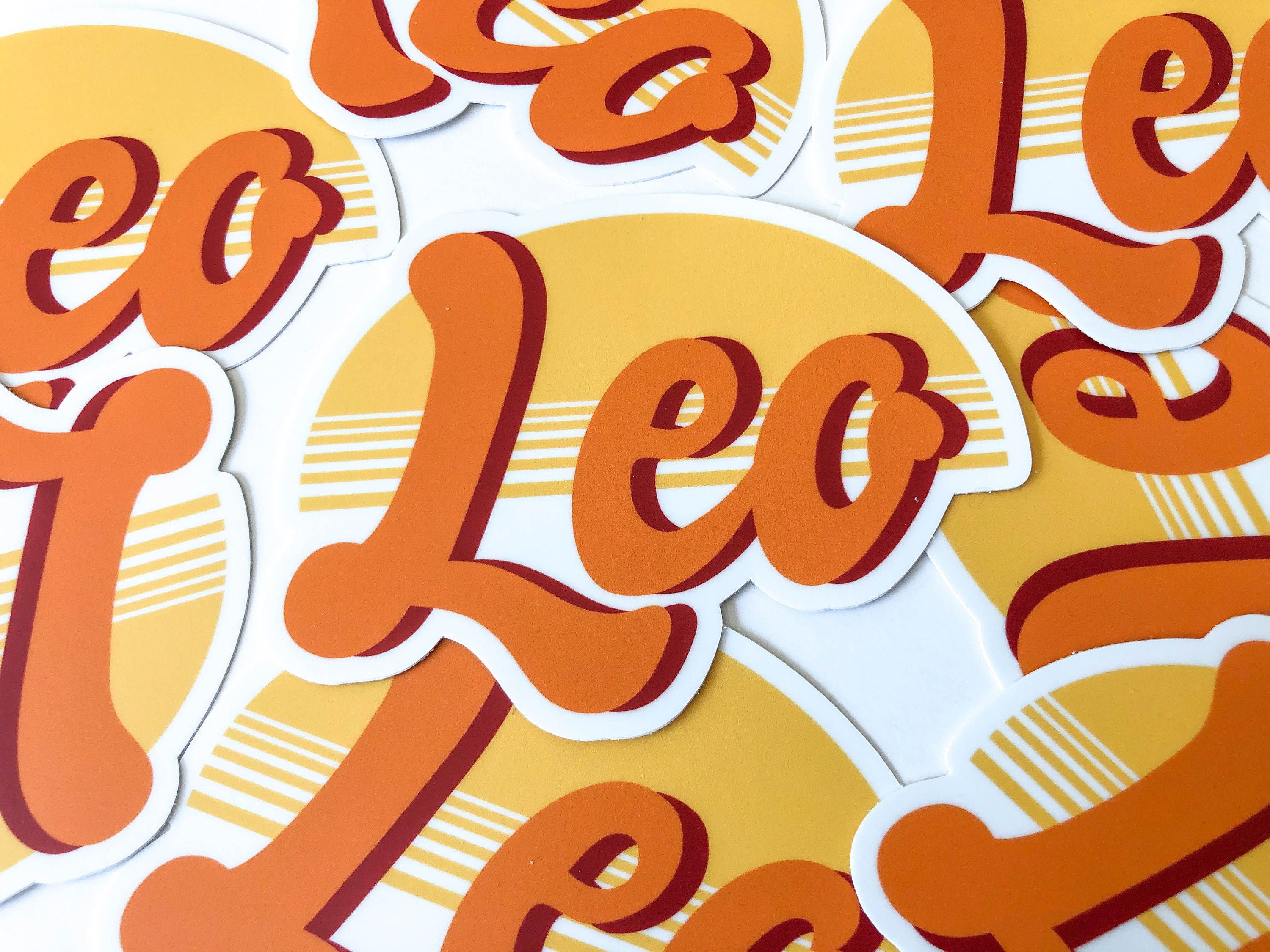 Leo Zodiac Sticker | Etsy