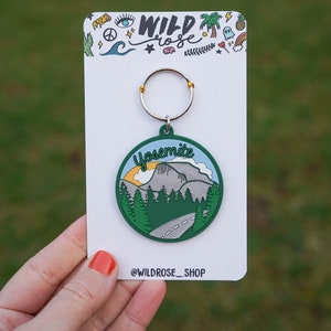 Yosemite National Park Keychain - Etsy