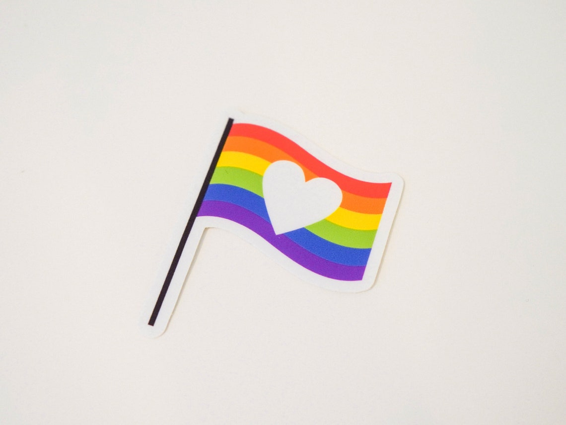 PRIDE Flag Sticker - Etsy