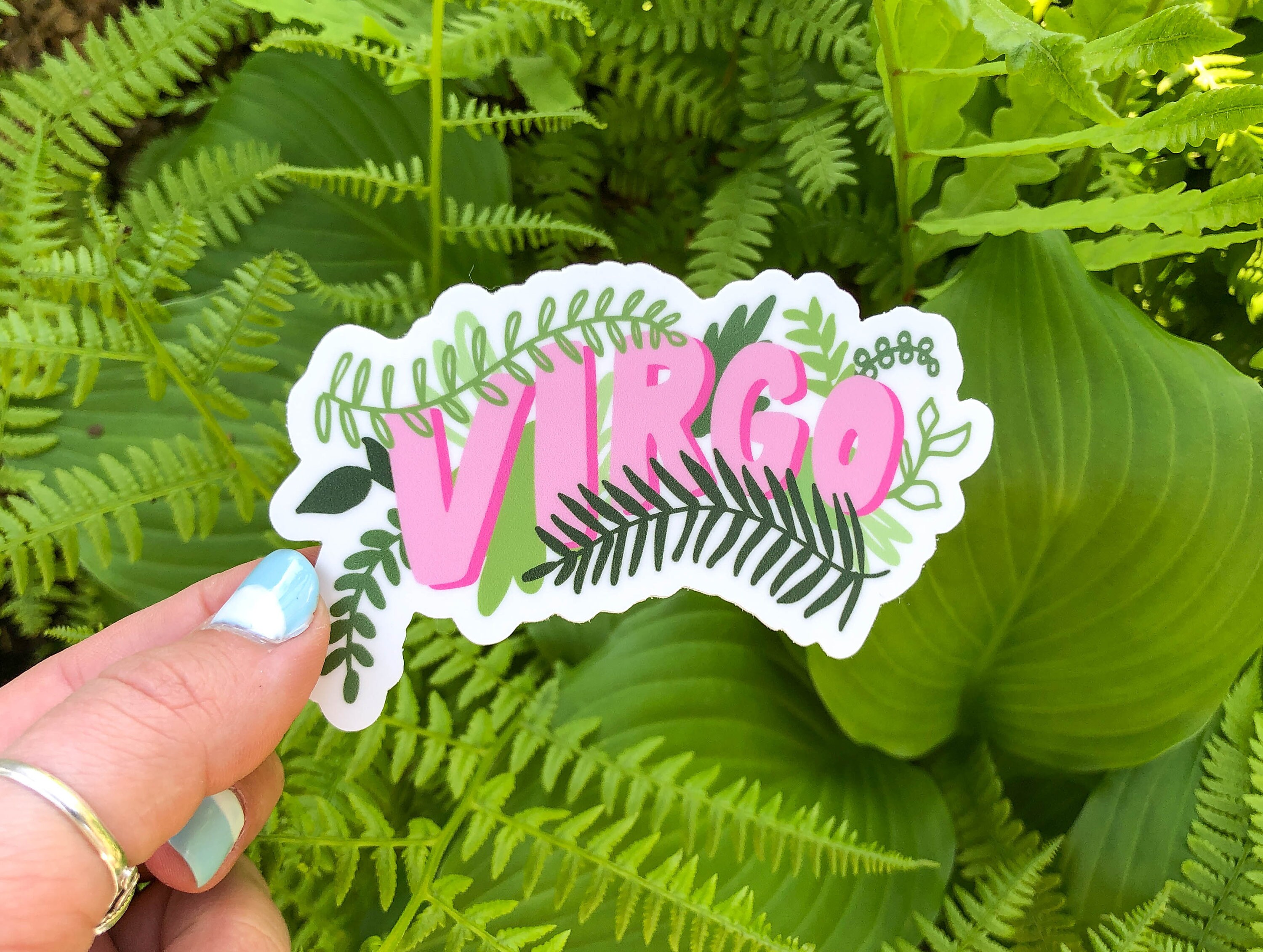 Virgo Zodiac Sticker - Etsy
