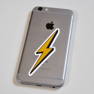 Lightning Bolt Sticker - Etsy