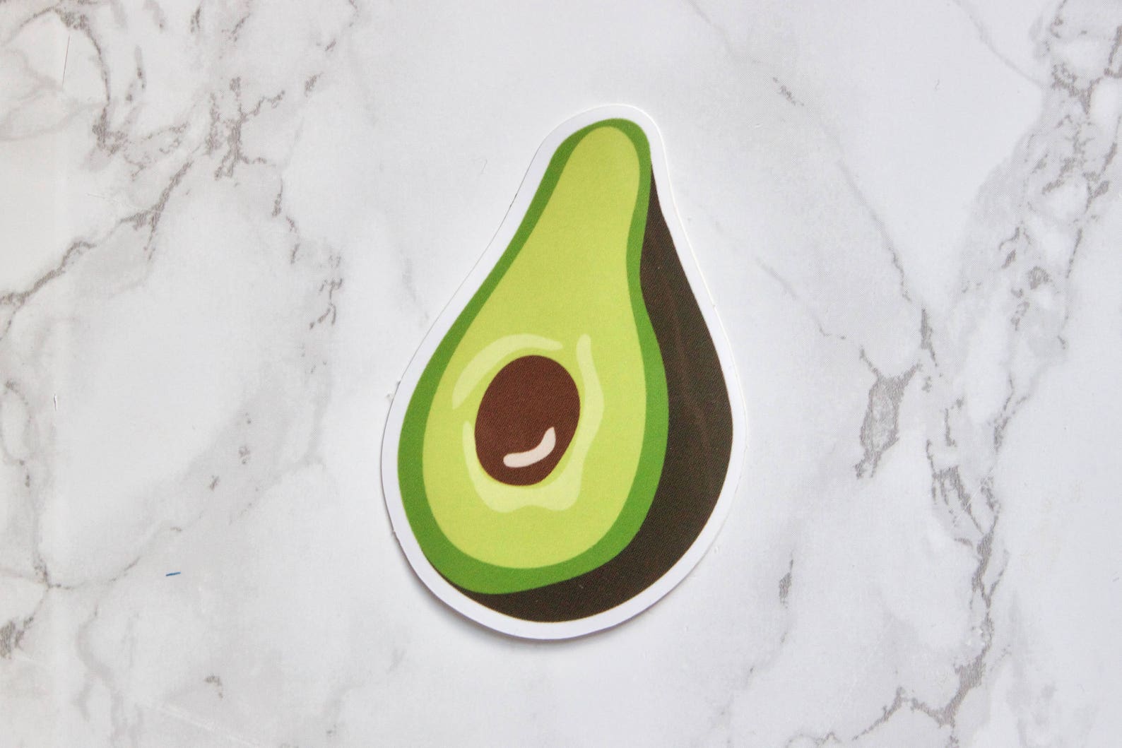 Avocado Sticker | Etsy