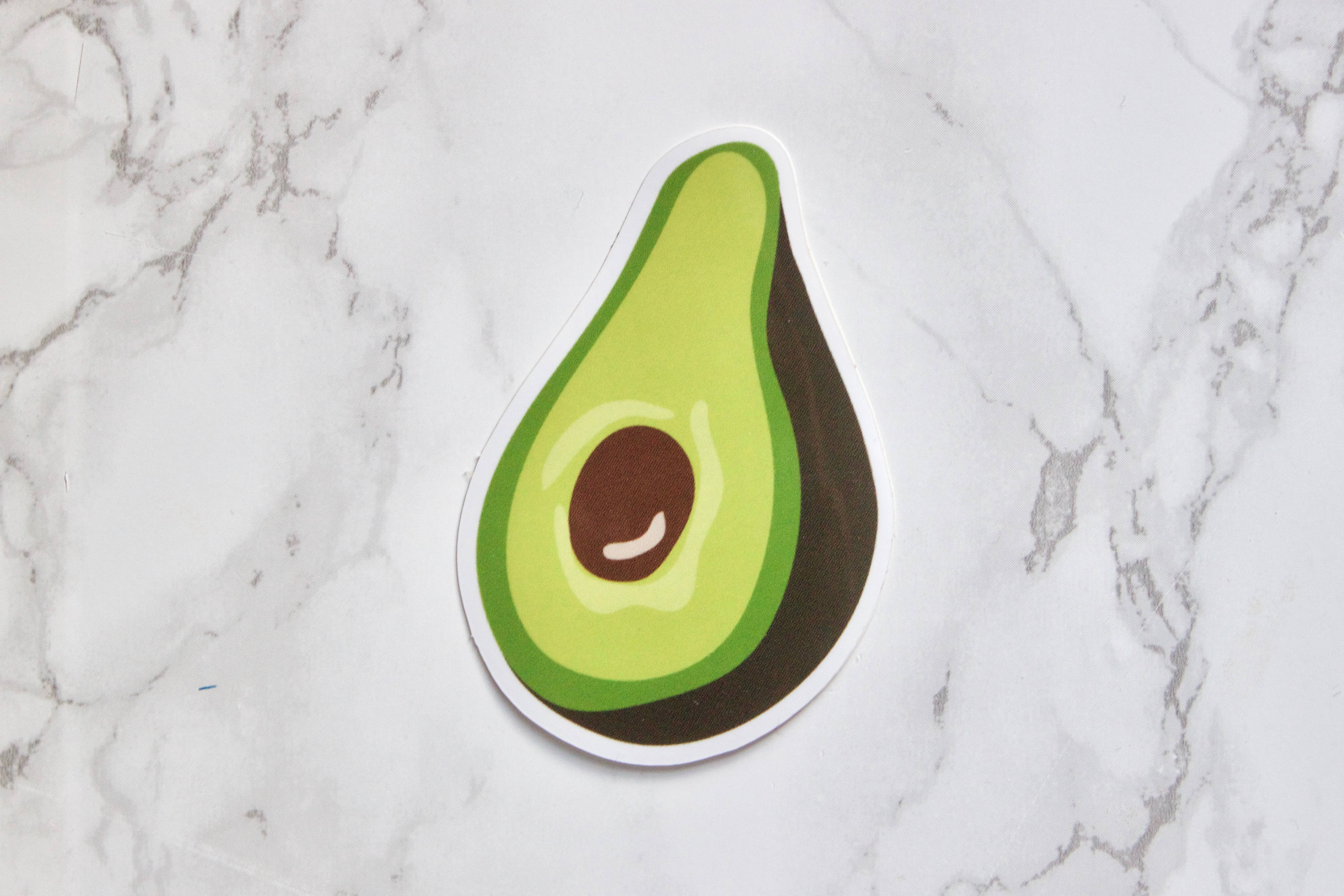 Avocado Sticker | Etsy
