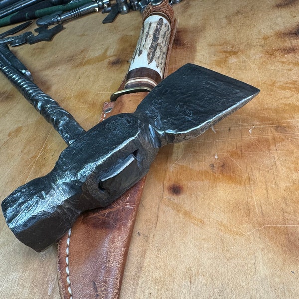Hand Forged Hatchet - Etsy