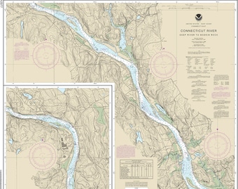 Connecticut River Chart - Etsy