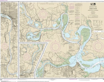 James River Chart - Etsy