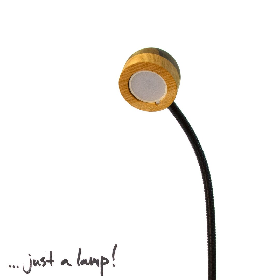 Wooden Clamp Lamp-gooseneck Lamp-bedside Lamp-desk Lamp-table Lamp ...